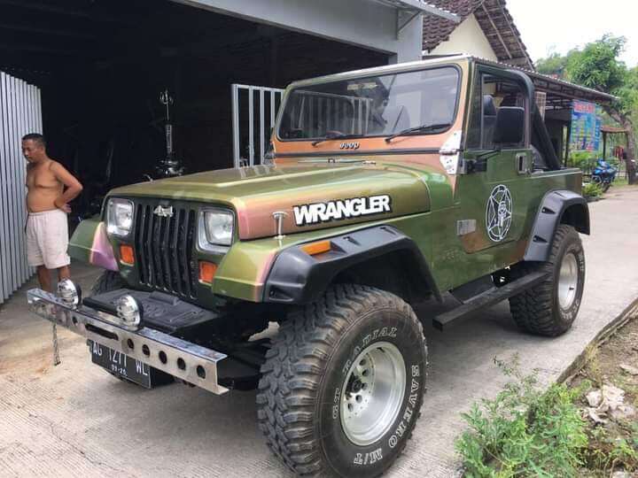 over fender mobil Jeep CJ 7 full set 8 bagian | Lazada Indonesia