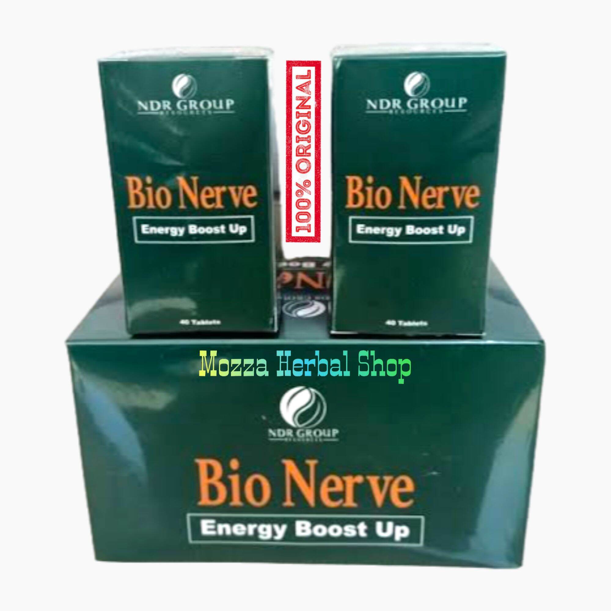 Bio-Nerve NDR 1 Box Isi 6 Botol Pil Hitam Ajaib Terbaik Original ...