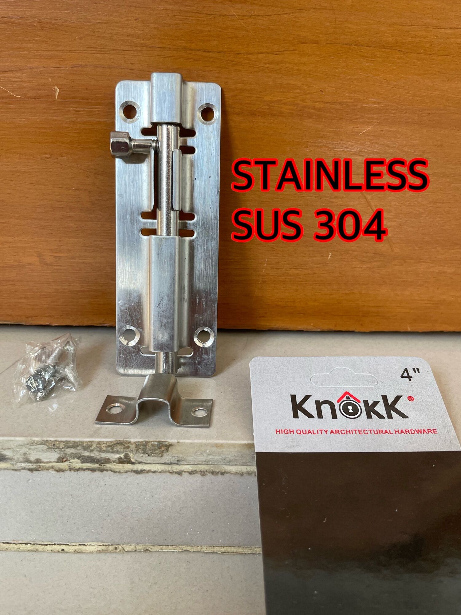 GRENDEL 4 INCH STAINLESS TEBAL BARREL BOLT 4 INCH STANLIS TEBAL GRENDEL ...