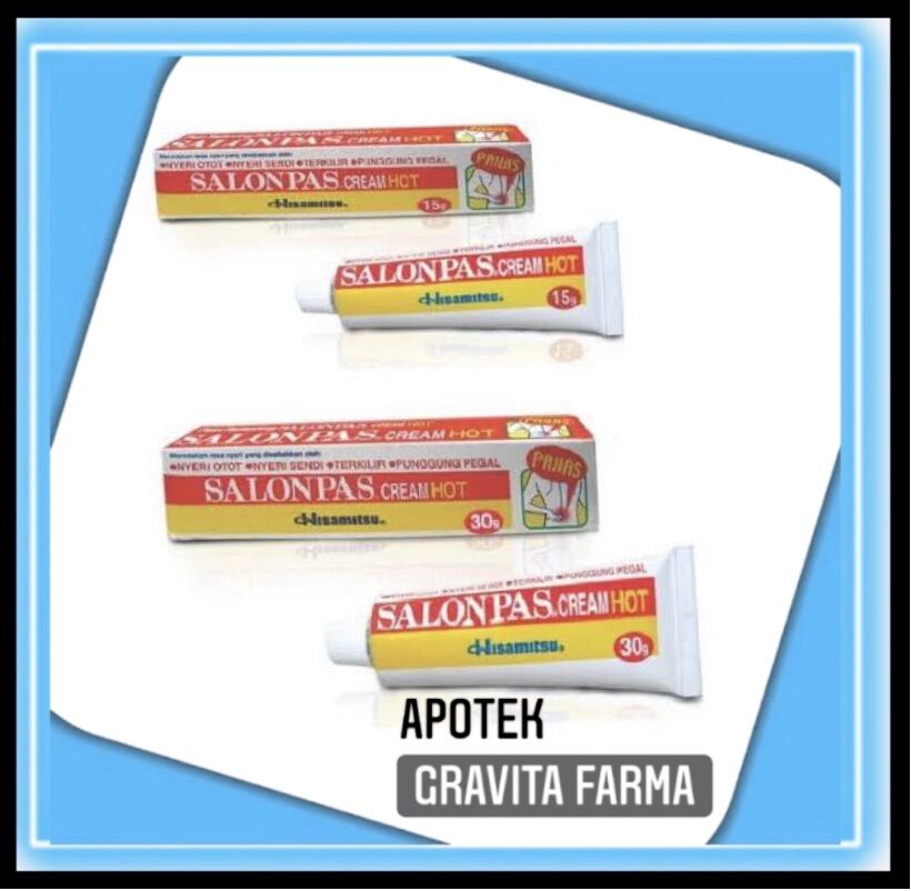Salonpas Krim Panas - Salonpas Cream HOT 15 gram | Lazada Indonesia