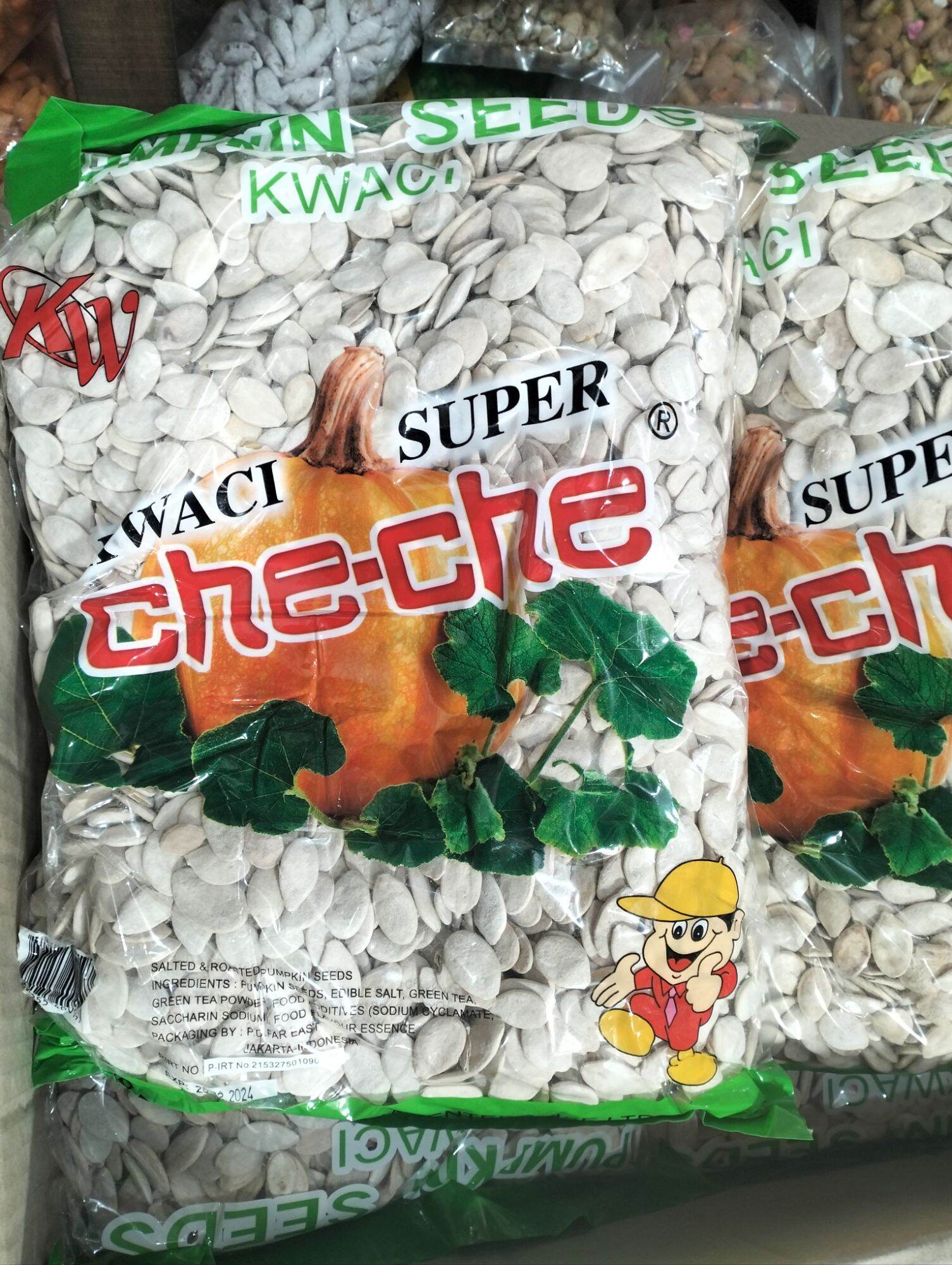 kwaci putih biji labu kemasan 250gr | Lazada Indonesia