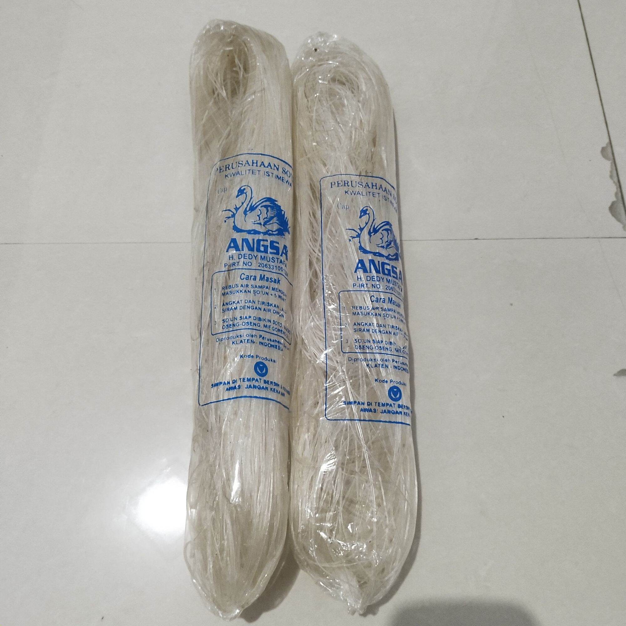 MIE SOUN PUTIH MERK ANGSA ASLI MANJUNG KLATEN 1 BALL ISI 5PCS KEMASAN ...