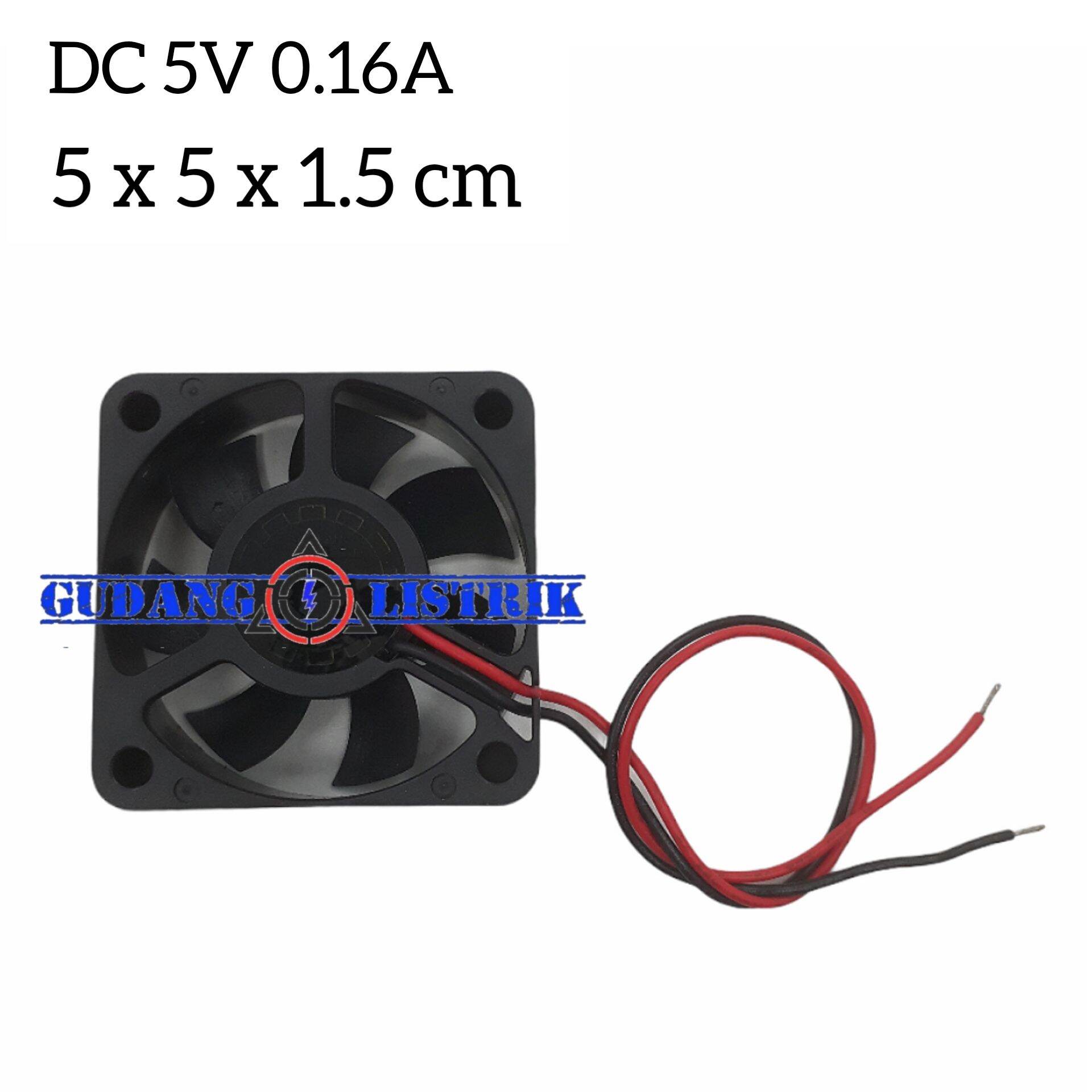 Kipas Video Fan DC 5V 5cm Fan Pendingin Komponen Cooling Fan | Lazada Indonesia