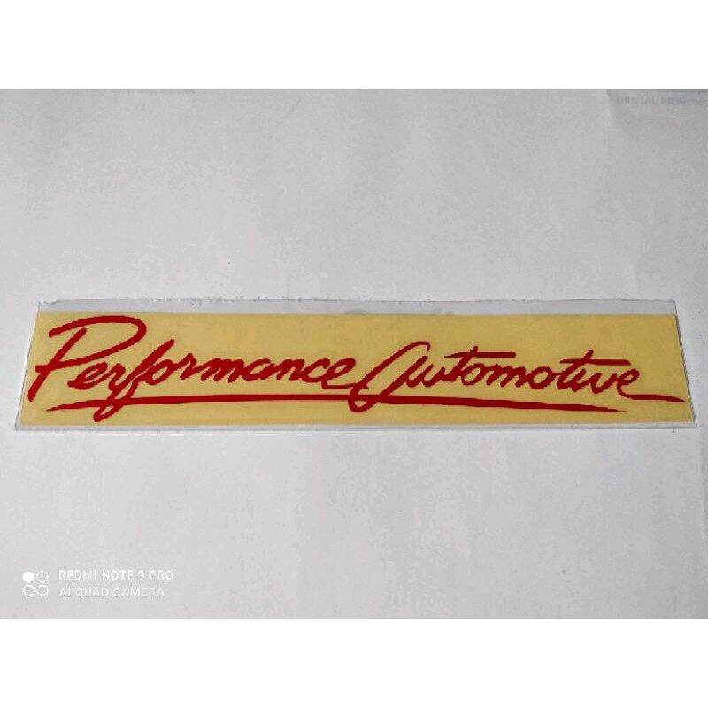stiker performance automotif stiker tulisan motor sriker motor | Lazada ...