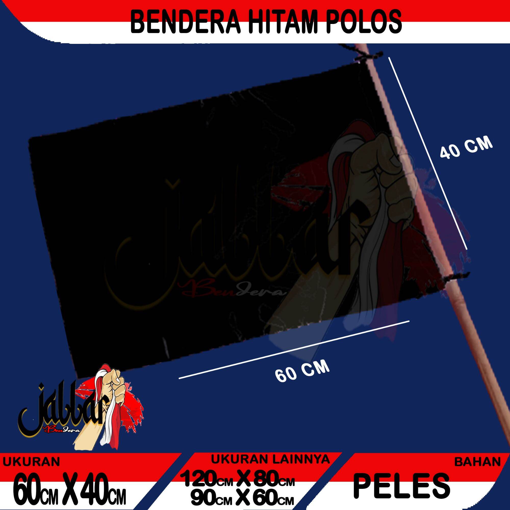 Bendera Hitam Polos | Lazada Indonesia