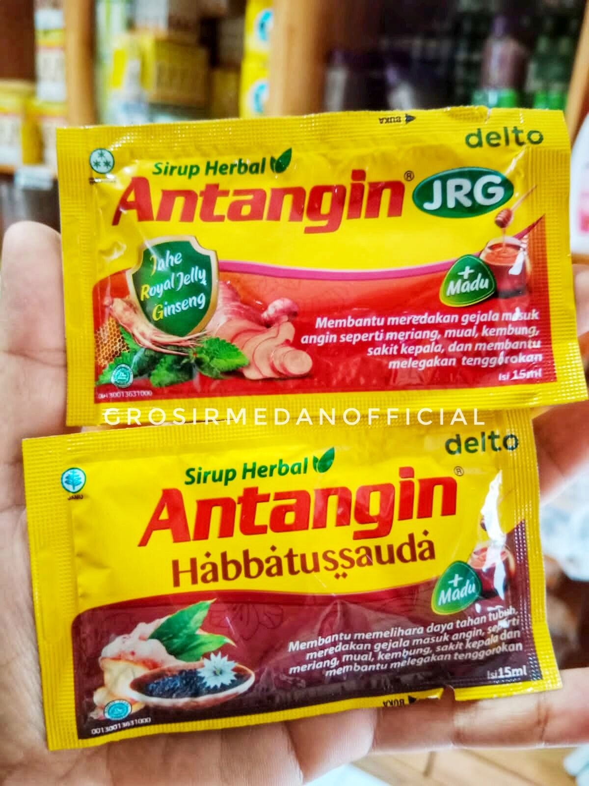 ANTANGIN JRG CAIR PER SACHET 1PCS - SIRUP MASUK ANGIN | Lazada Indonesia
