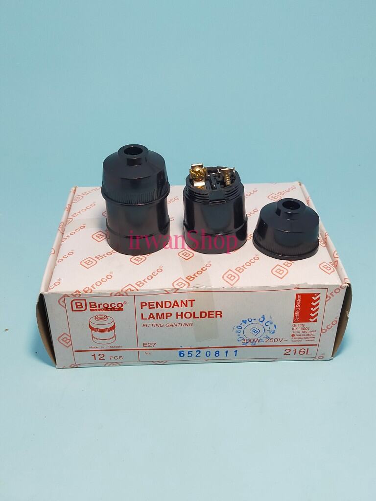 Fitting Gantung Broco E27 / Fitting Gantung Broco 216L | Lazada Indonesia