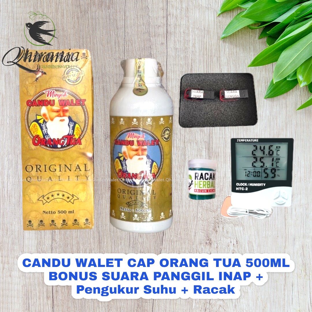 CANDU WALET ASLI CAP ORANG TUA ORIGINAL 500ML (BONUS SUARA PANGGIL DAN ...