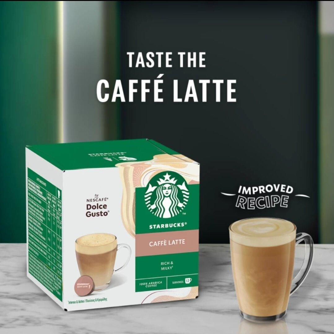 Starbucks Coffee Capsule by Nescafe Dolce Gusto : AMERICANO / ESPRESSO / CAFFE LATTE ...