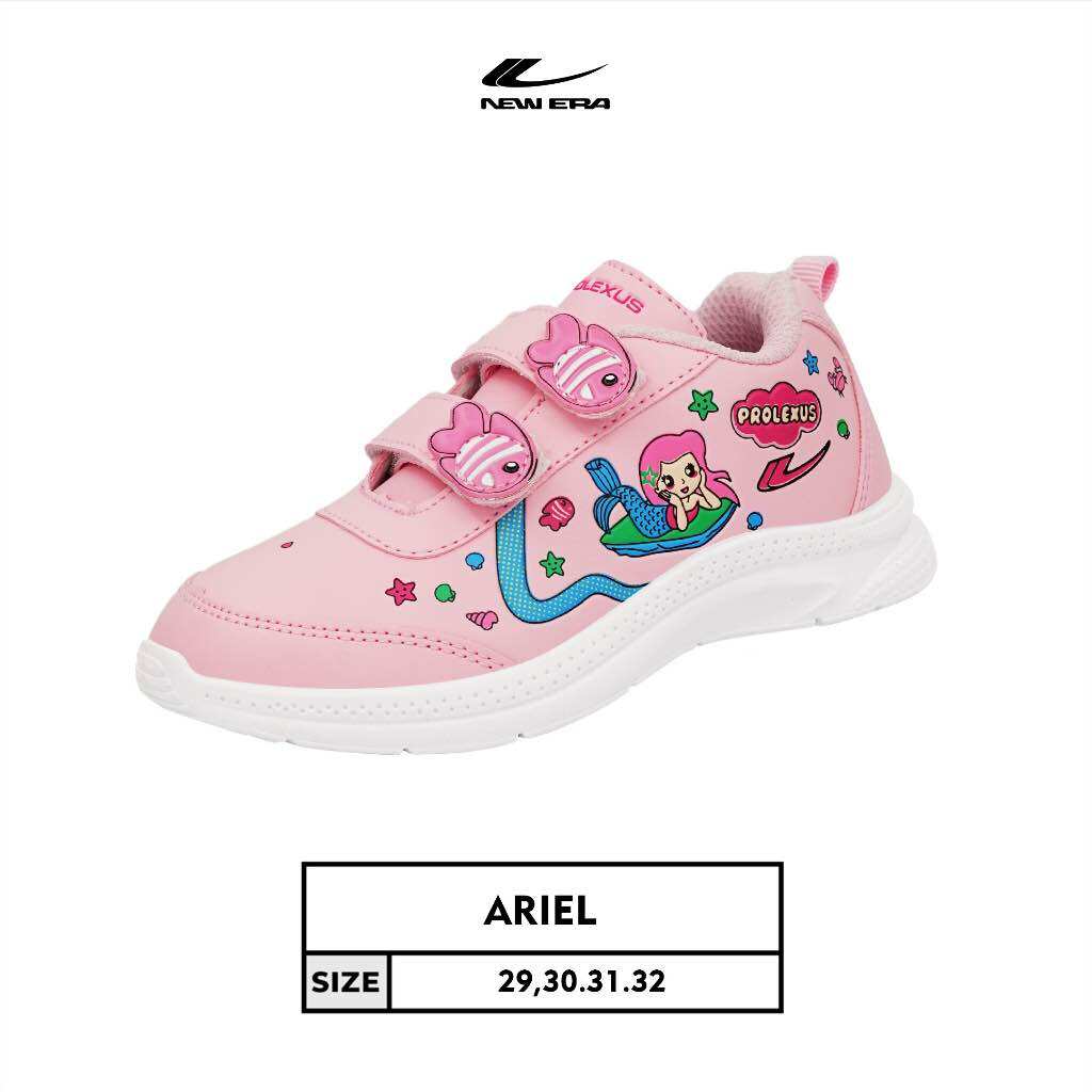 SEPATU SEKOLAH ANAK NEW ERA ARIEL PINK LUCU KEKINIAN SEPATU ANAK TK ...