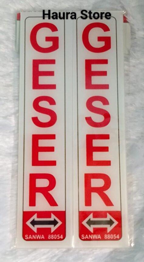 Akrilik Sign Board Tulisan "GESER" | Lazada Indonesia