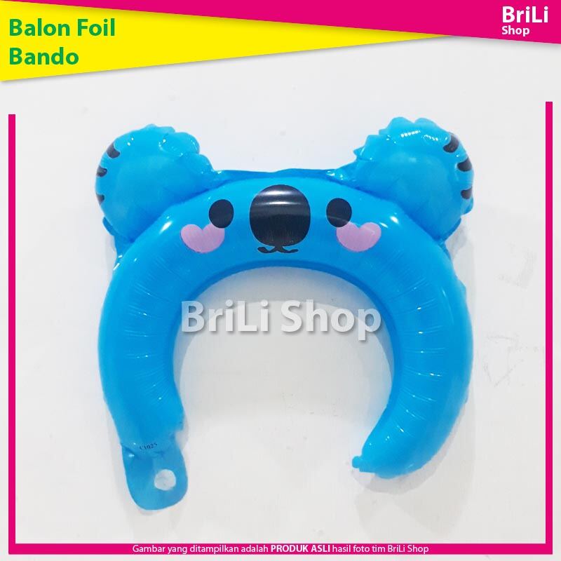 Balon Foil Bando Karakter Binatang Koala | Lazada Indonesia