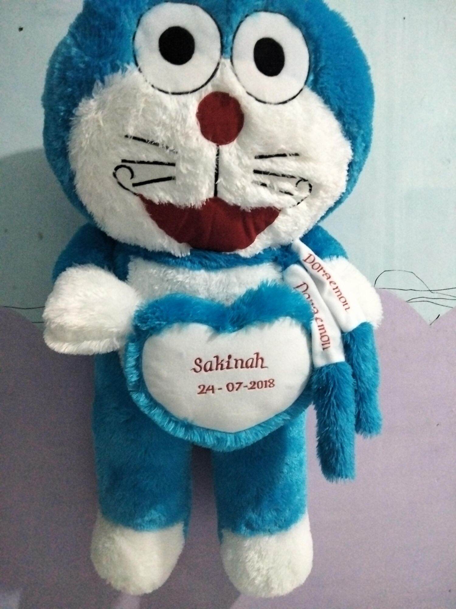 Boneka Doraemon jumbo/Boneka murah/Doraemon laspur 1 meter/ukir nama ...