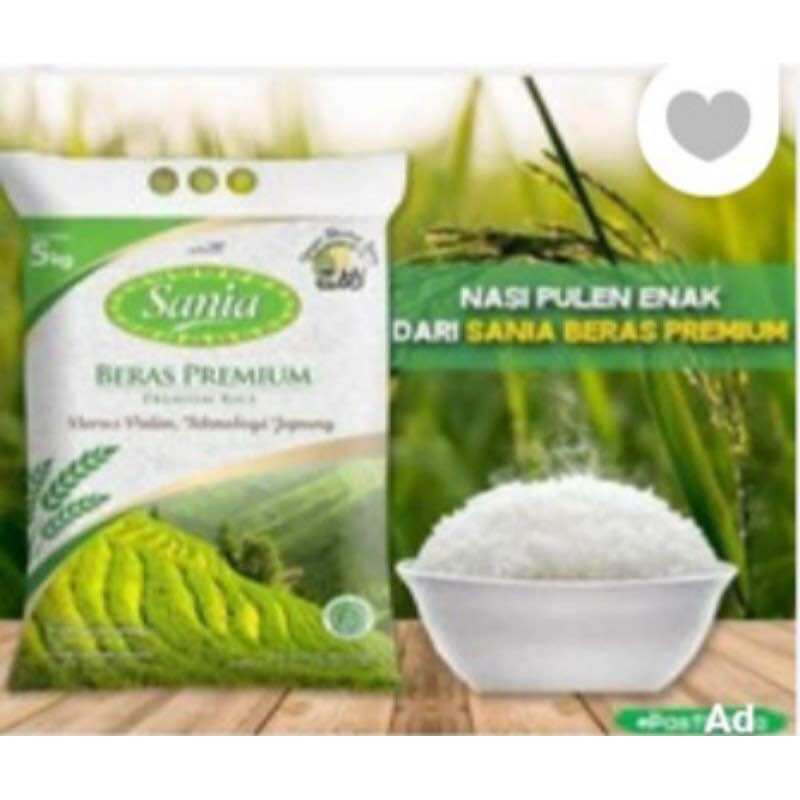 PROMO BERAS PREMIUM SANIA 5kg MURAH | Lazada Indonesia