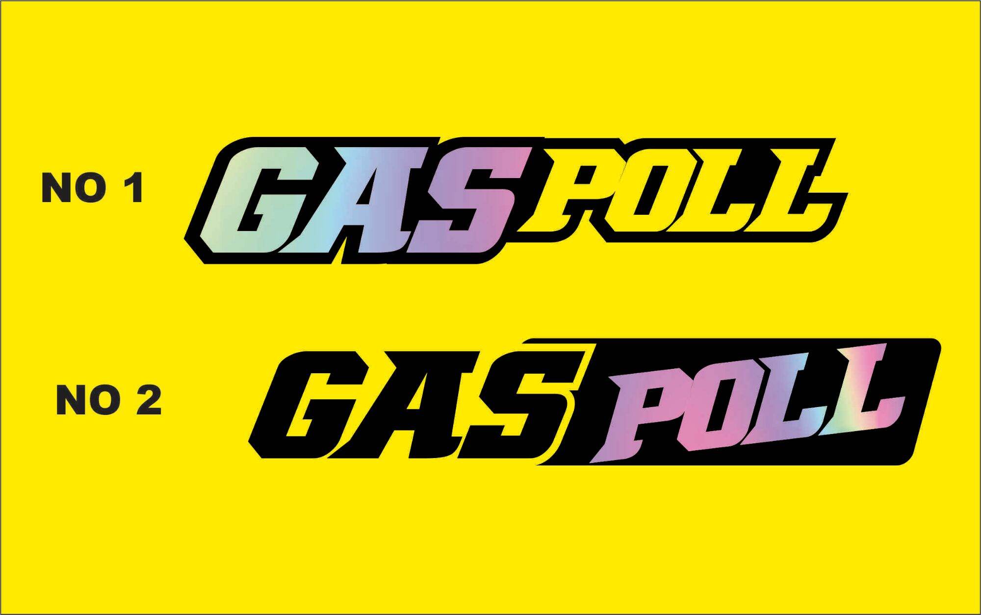 CUTTING STICKER TULISAN GASPOL STICKER BERBAHAN HOLOGRAM | Lazada Indonesia