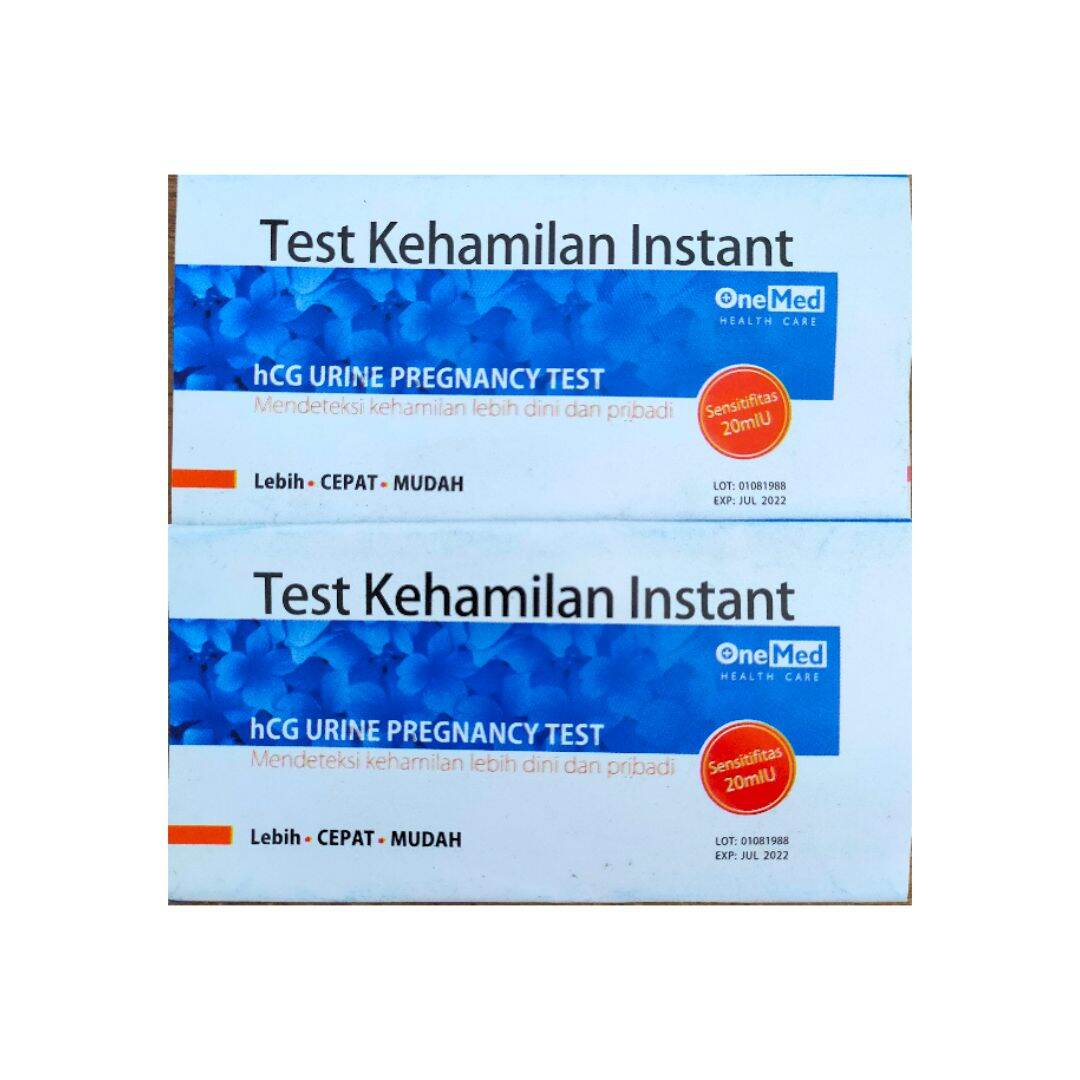 Tes Testpack Alat Cek Kehamilan Instan Akurat Onemed | Lazada Indonesia