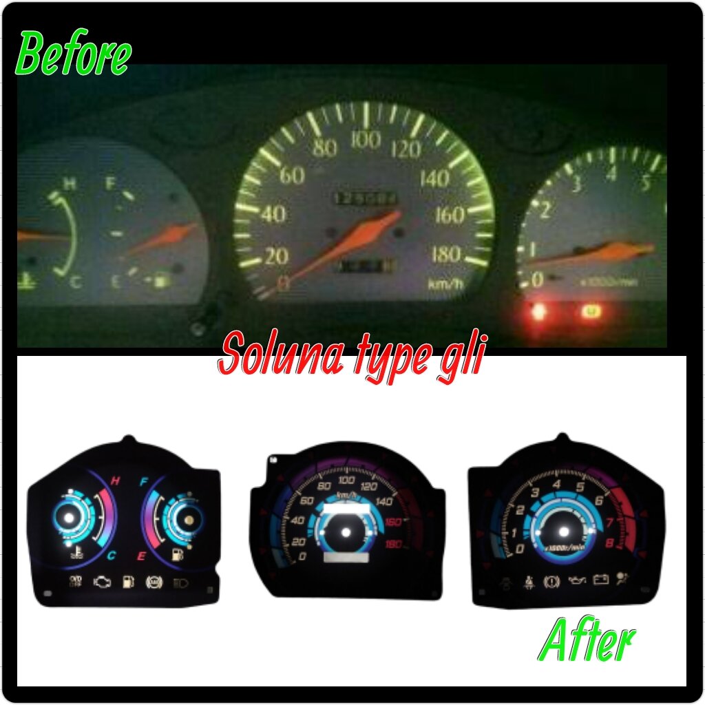 Mobil Soluna GLI (Papan Speedometer Variasi) | Lazada Indonesia