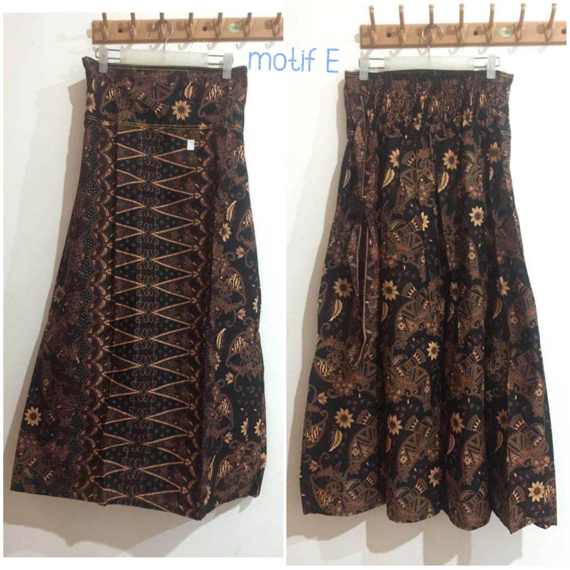 Rok Klok Batik Tumpal RK01 Bawahan Wanita Motif Pucuk Rebung Betawi ...
