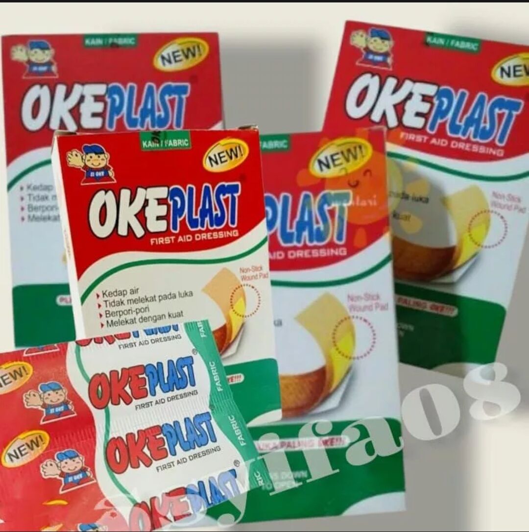 oke plast plaster luka 1box | Lazada Indonesia