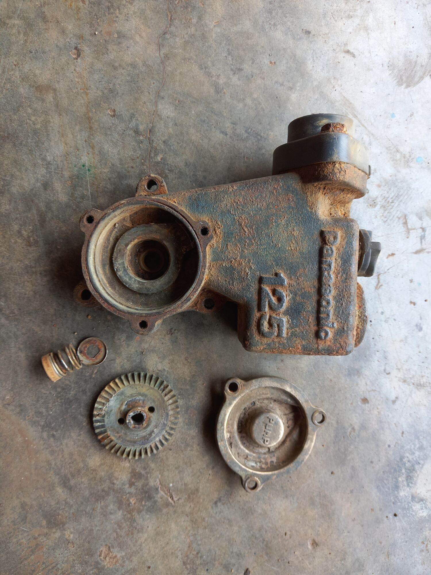 waterpump / rumah keong pompa air panasonic 125watt (bekas layak pakai ...