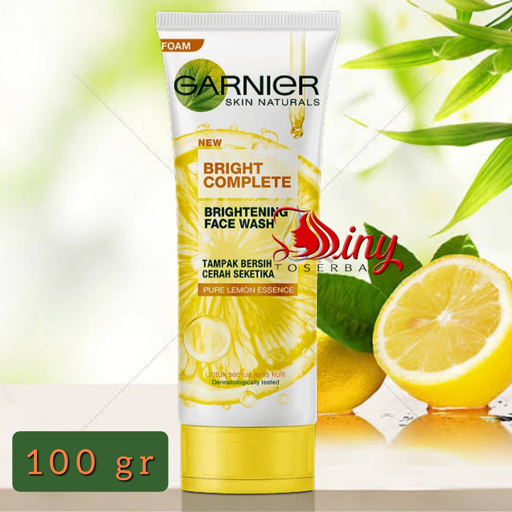 Garnier lemon facial wash store