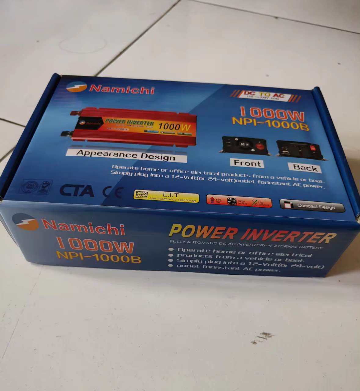 power inverter 1000W plus charger aki NPI namichi | Lazada Indonesia