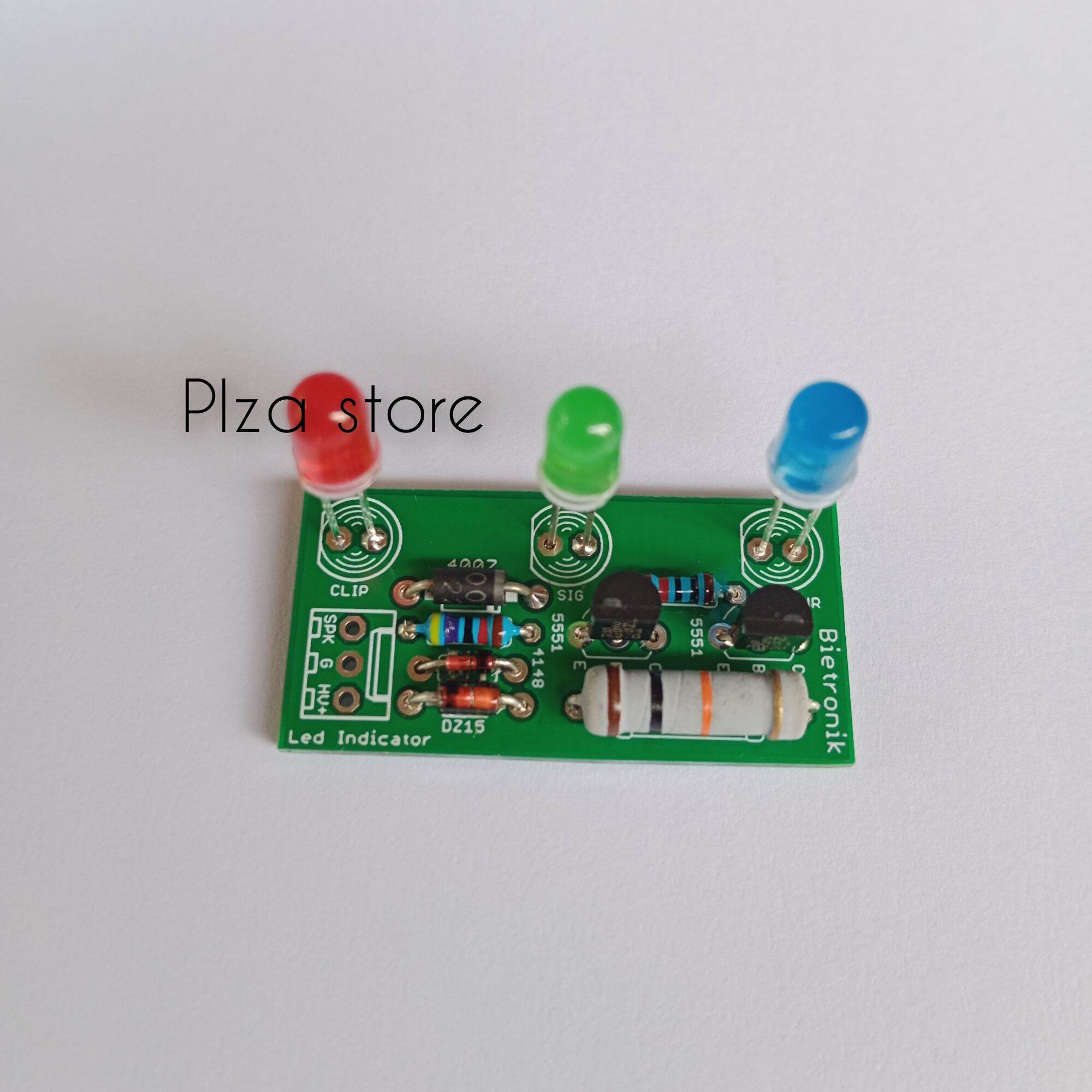 Lampu led clip signal indikator untuk power amplifier pcb double layer ...