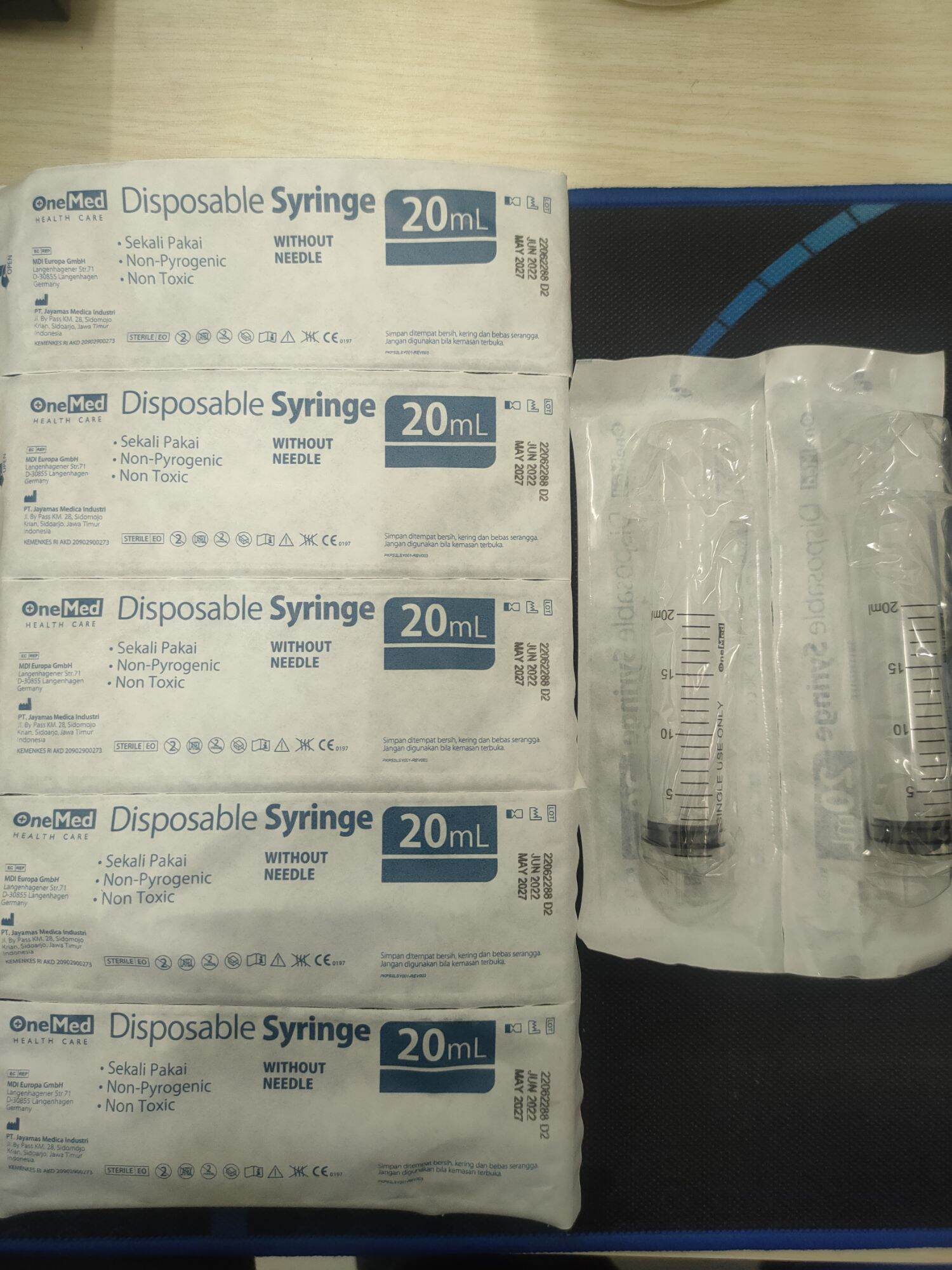 spuit 20 cc onemed disposable syringe | Lazada Indonesia