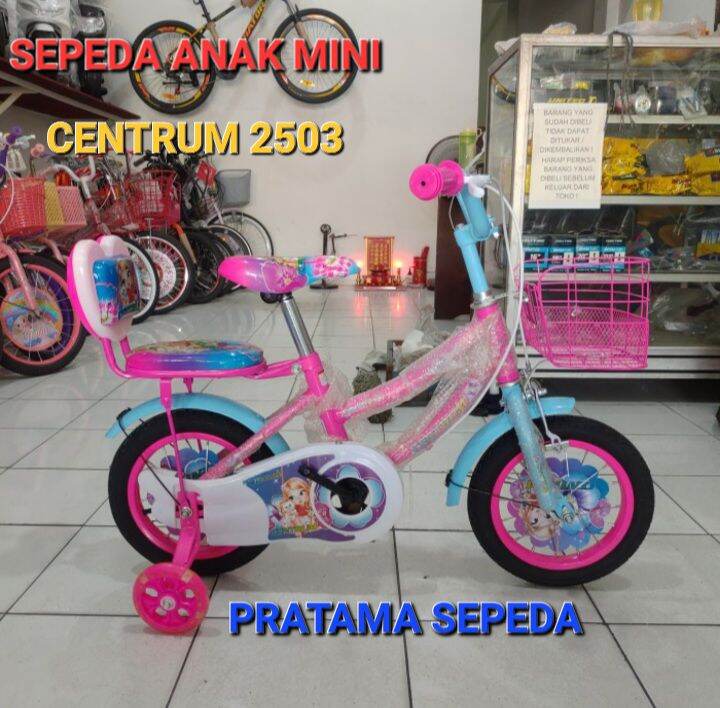 TERBARU Sepeda Roda 4 Anak Perempuan 18" Centrum Angry Bird/ Little ...