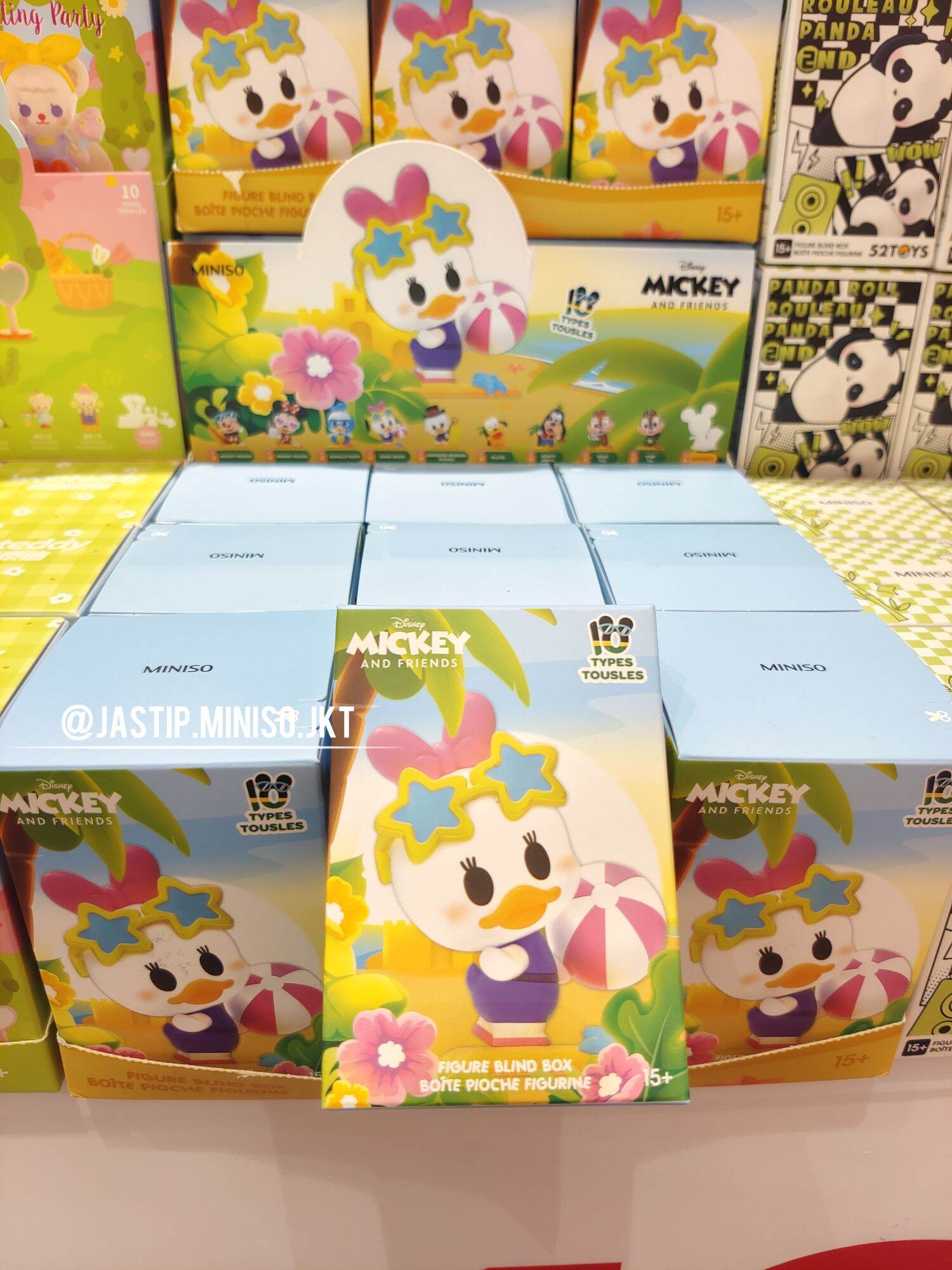 MINISO 🆕 Blind Box DISNEY Mickey and Friends BEACH Collection ( ada 10 ...