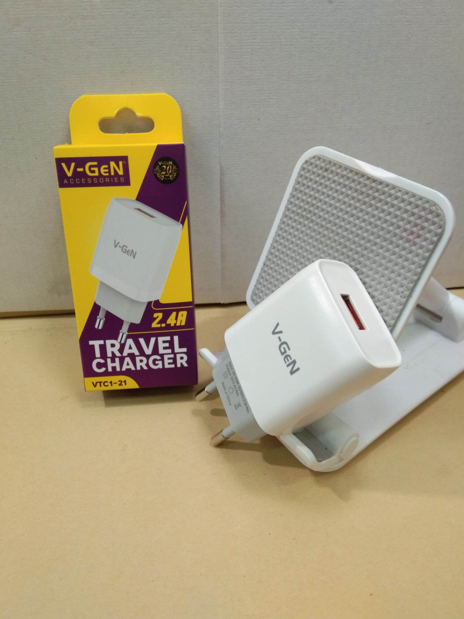 Batok Kepala Charger V-Gen 2.4A VTC1-21 Original | Lazada Indonesia