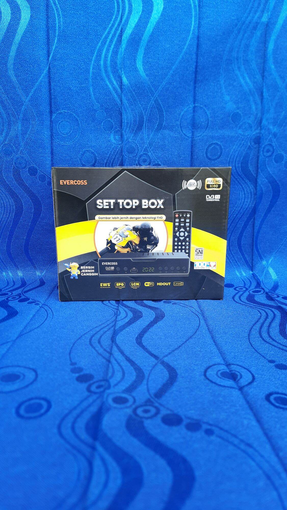 STB Digital EVERCROSS DVB T2 Full HD / Alat Penerima Siaran TV | Lazada ...