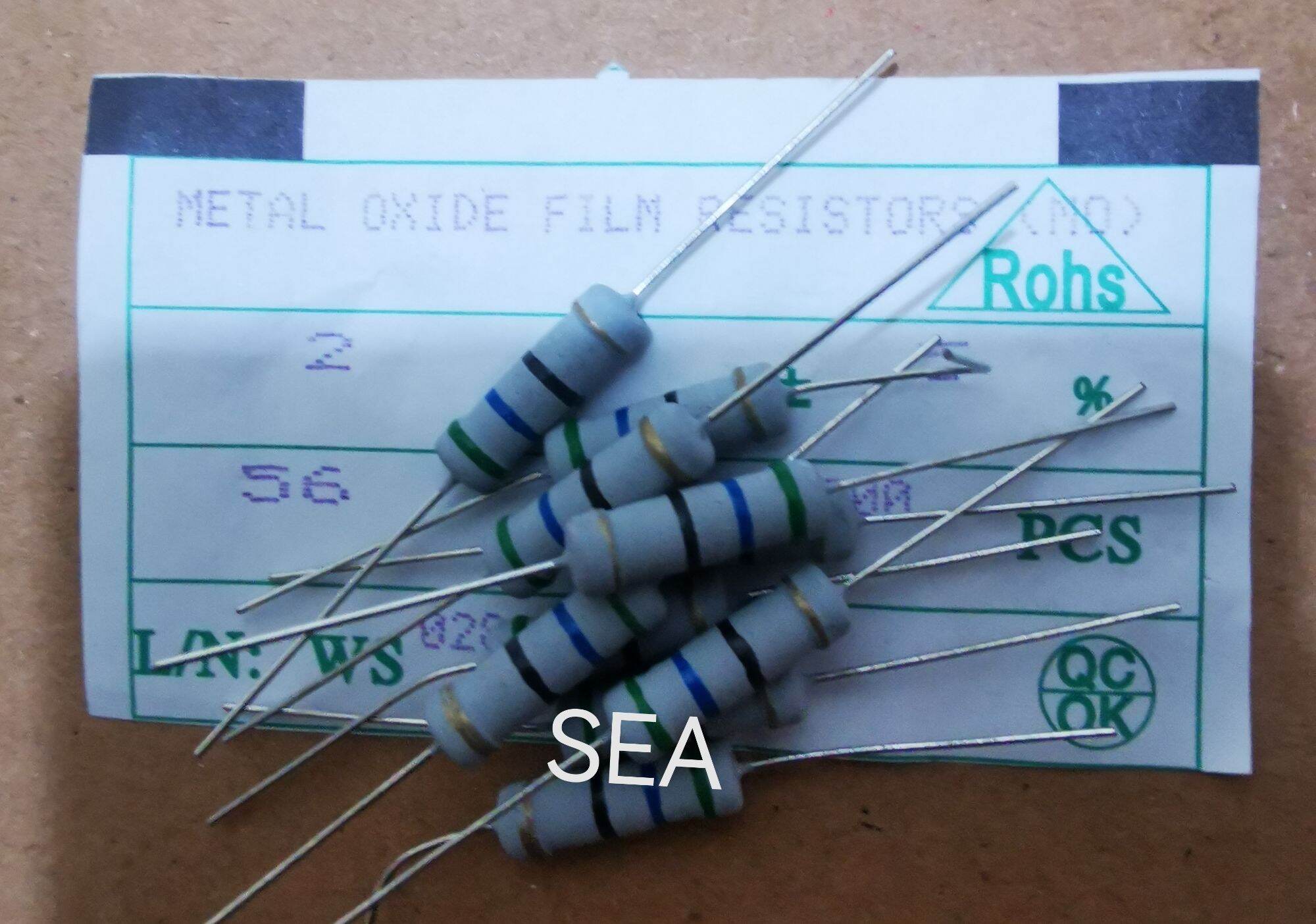 RESISTOR 2 WATT 56 OHM ISI 10 PCS | Lazada Indonesia