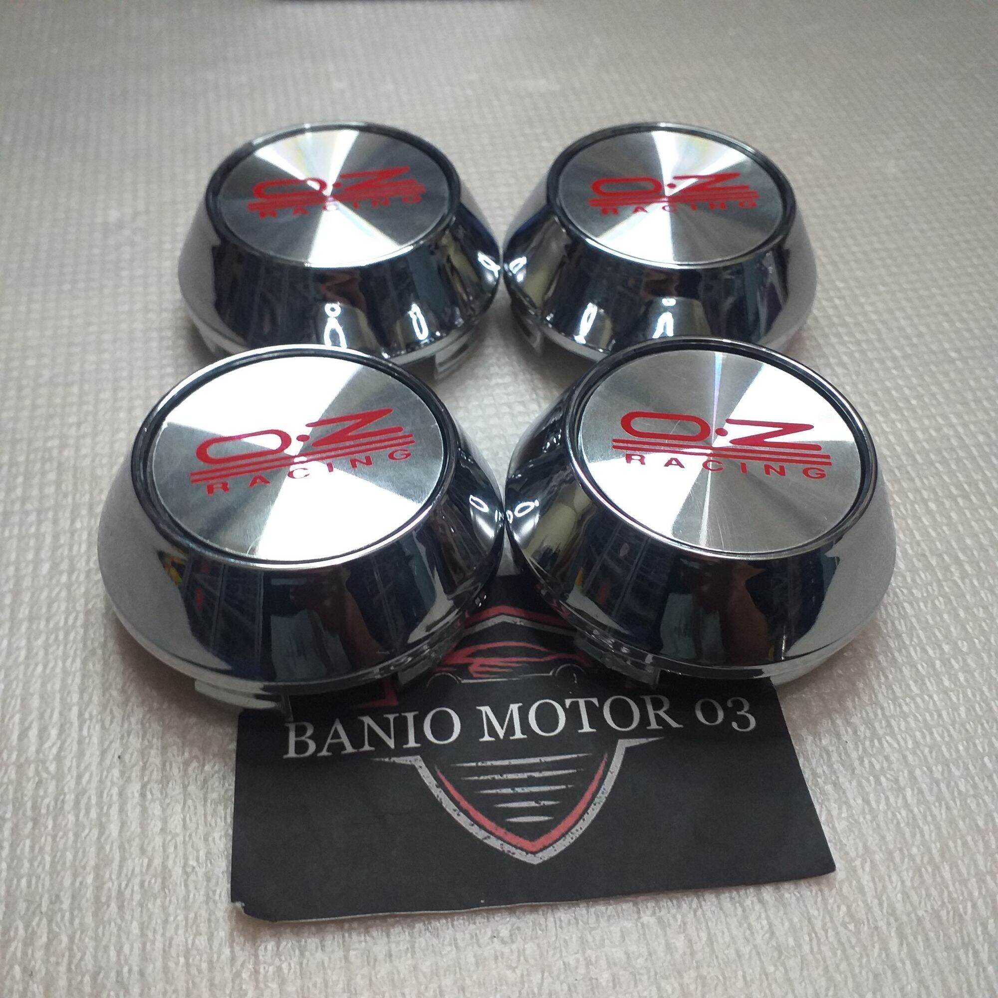 dop roda tutup velg mobil racing VARIASI crome kerucut logo OZ RACING 6 ...