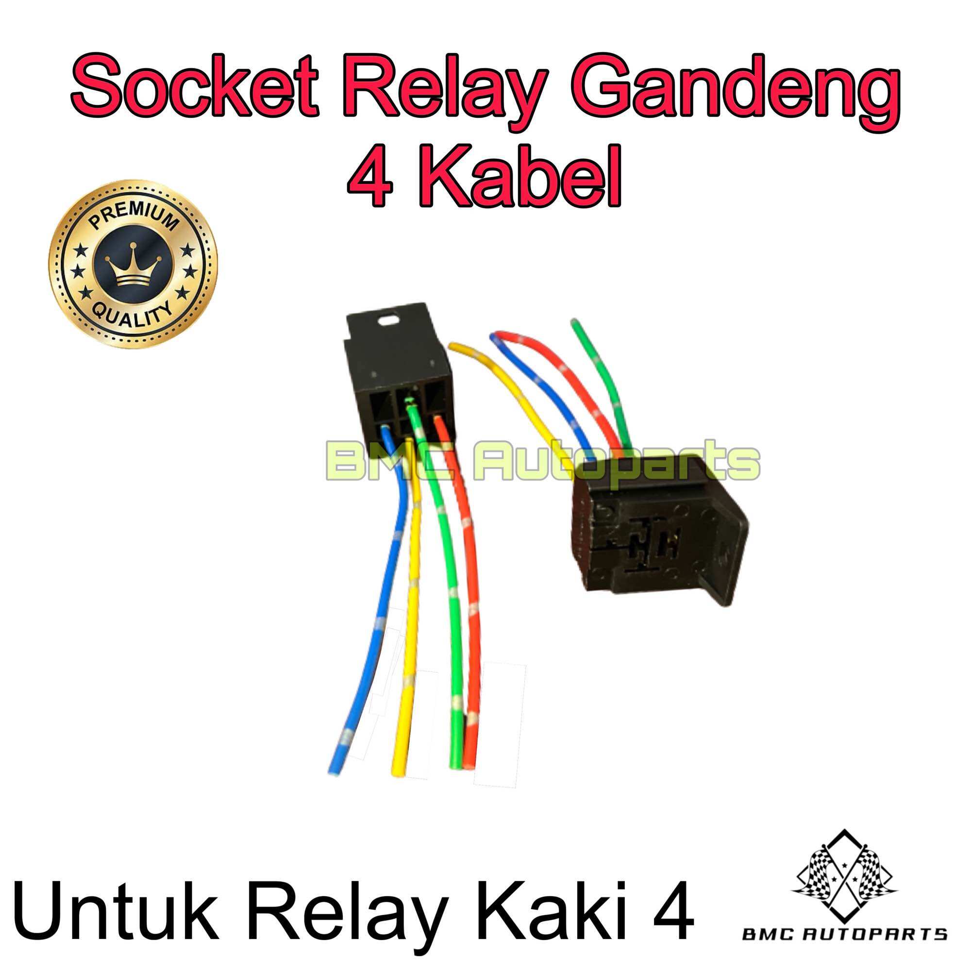 Socket Relay Gandeng / Soket Rumah Relay Model Bangku Kaki 4 & 5 Untuk ...