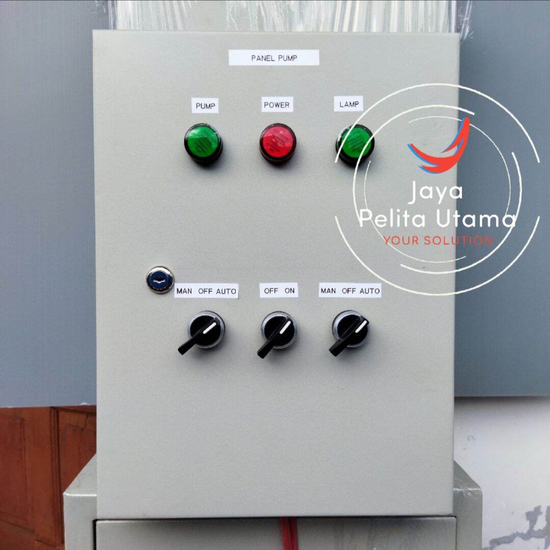 panel pompa/lampu kolam renang 10A manual-otomatis box plat - box ABS ...