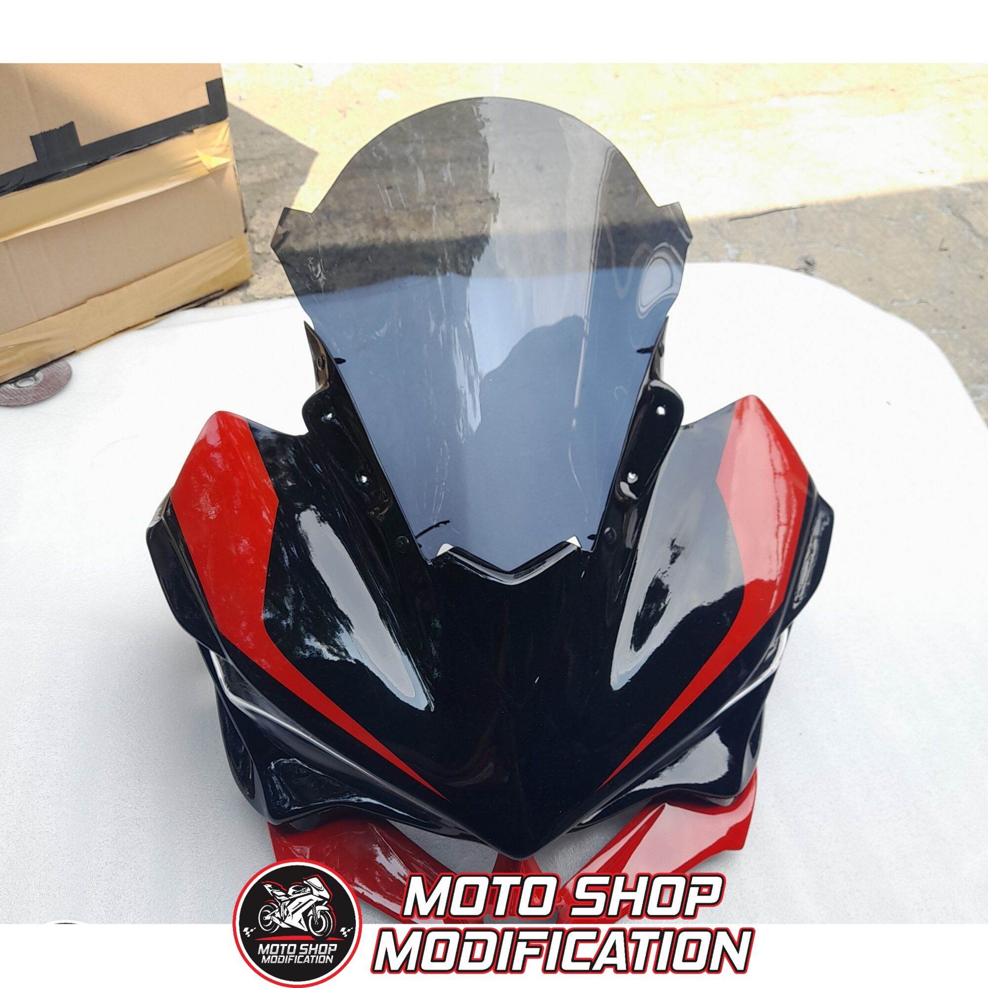 Headlamp Model R25 Proji Lis Lampu Visor Winglet PNP Yamaha R15 OLD V1 ...