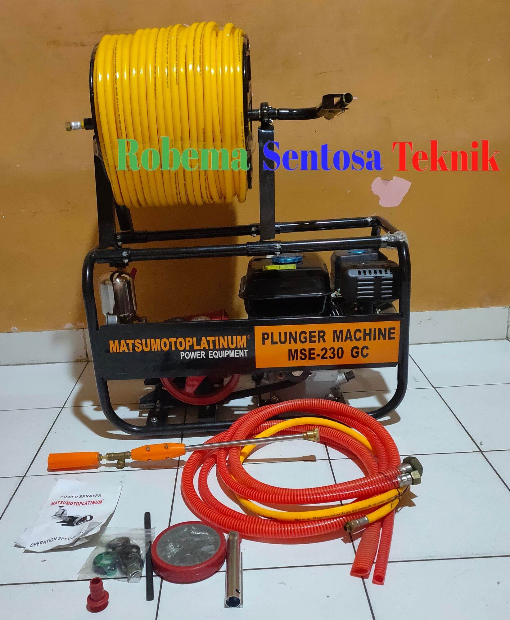 MESIN JET SPRAYER MATSUMOTO MSE-230GC POWER SPRAYER + SELANG 100 METER ...