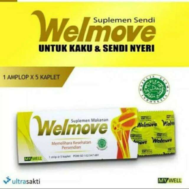Welmove Isi 5 Kaplet - Multivitamin Sendi | Lazada Indonesia