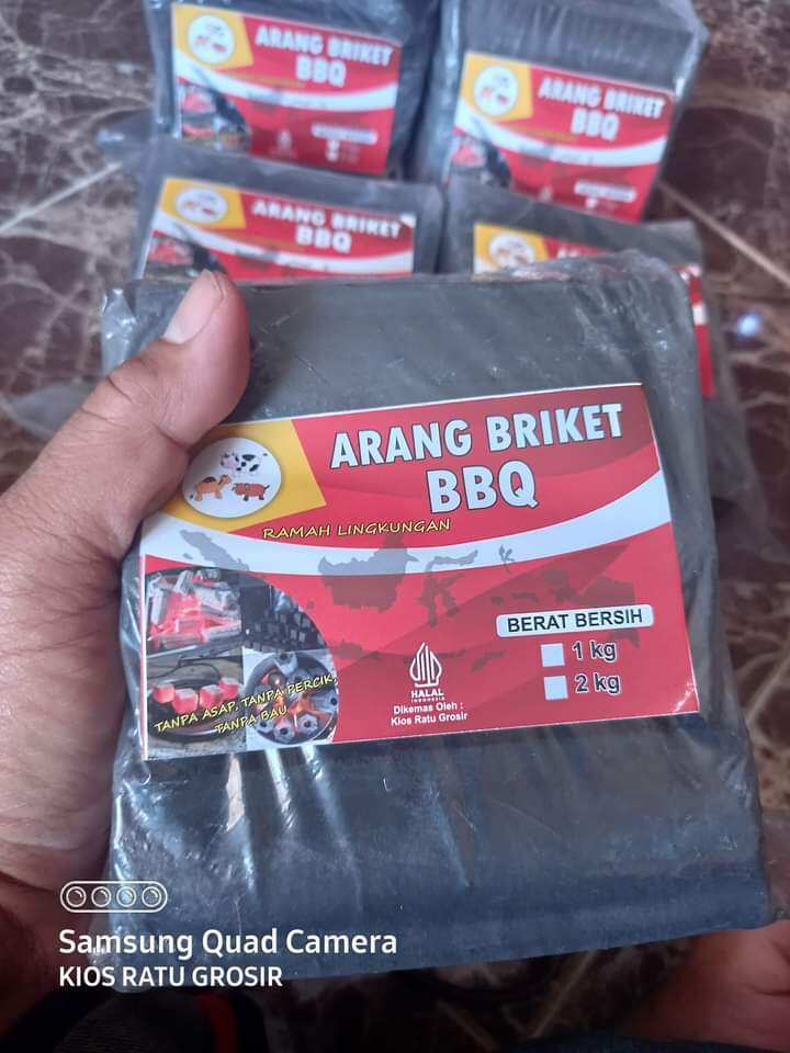 1 KG BRIKET ARANG BBQ KWALITAS EXPORT | Lazada Indonesia