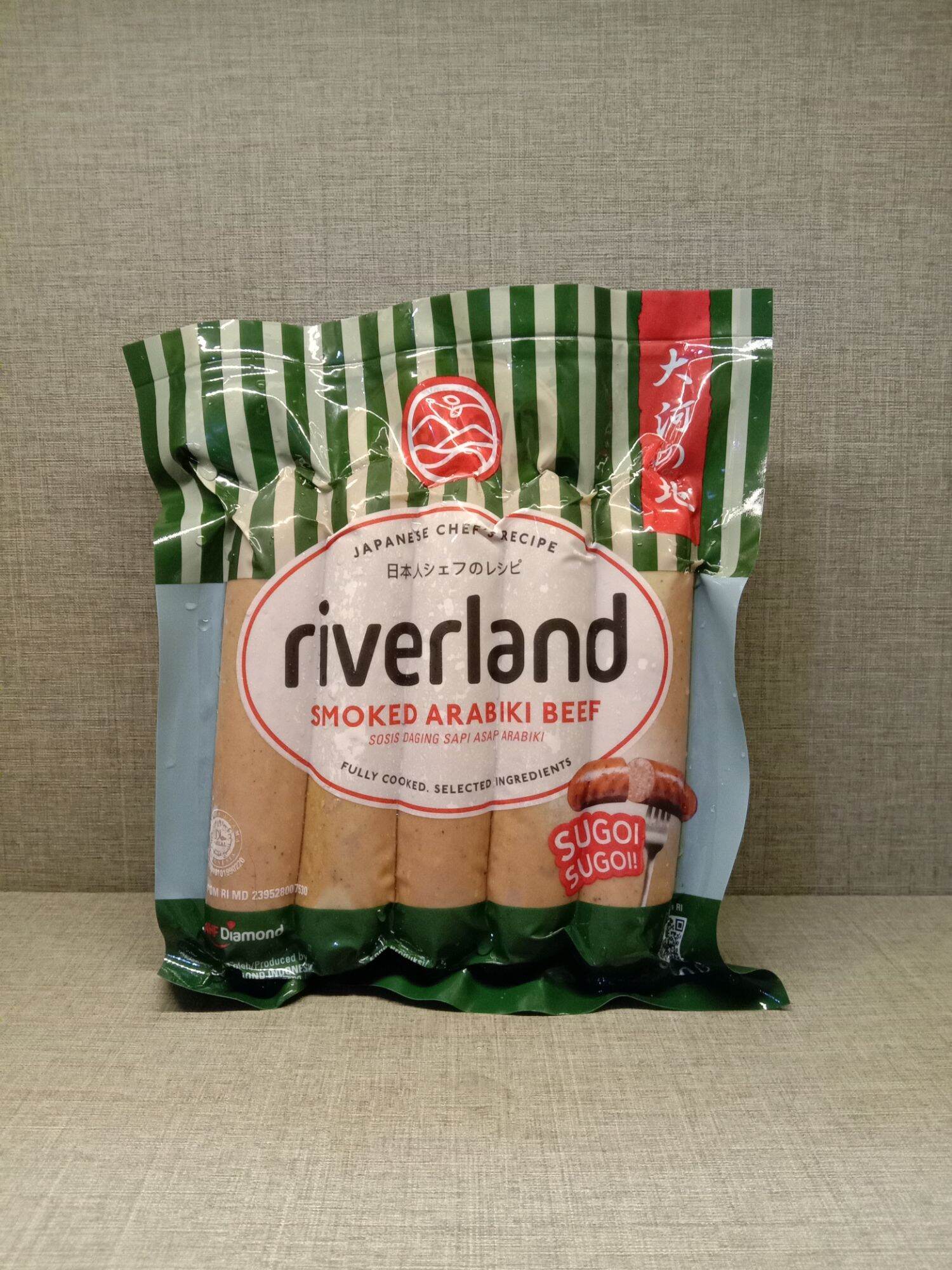 Riverland Smoked Arabiki Beef Sausage / Sosis Ala Jepang 360gr | Lazada ...
