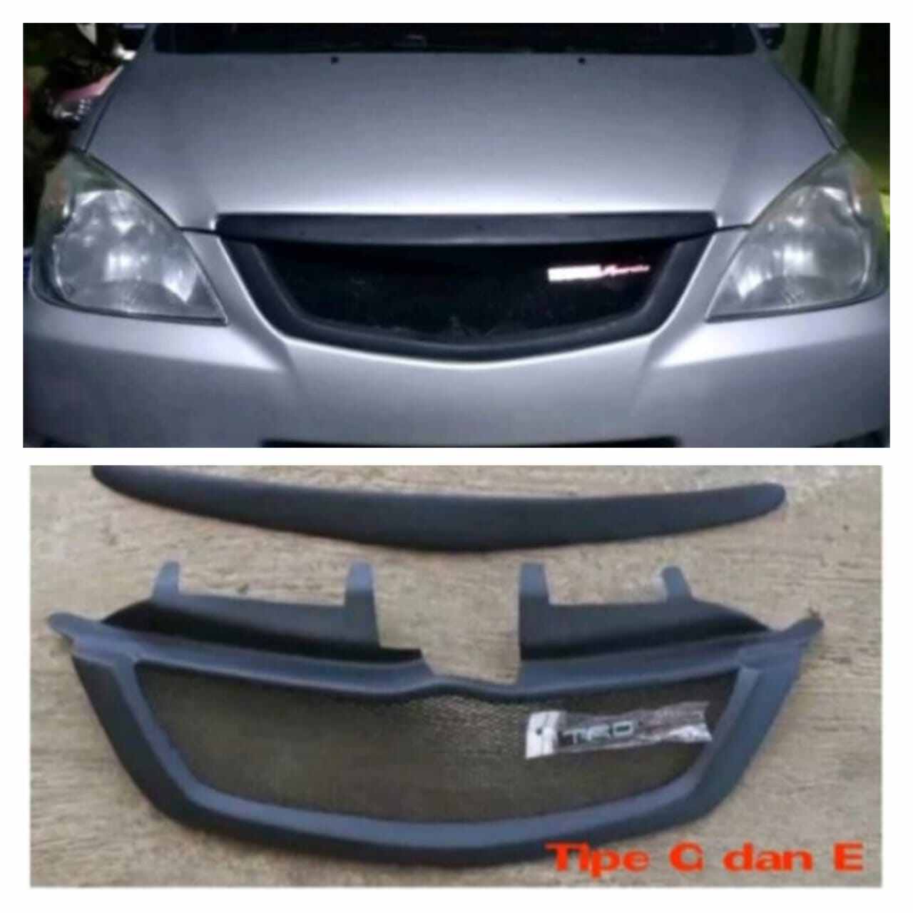 Grill avanza xenia type G/ Xi dan emblem TRD grill jaring toyota avanza ...
