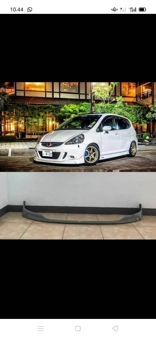 Lips Bemper Honda Jazz GD3 MMC Modulo model (2005-2007) | Lazada Indonesia