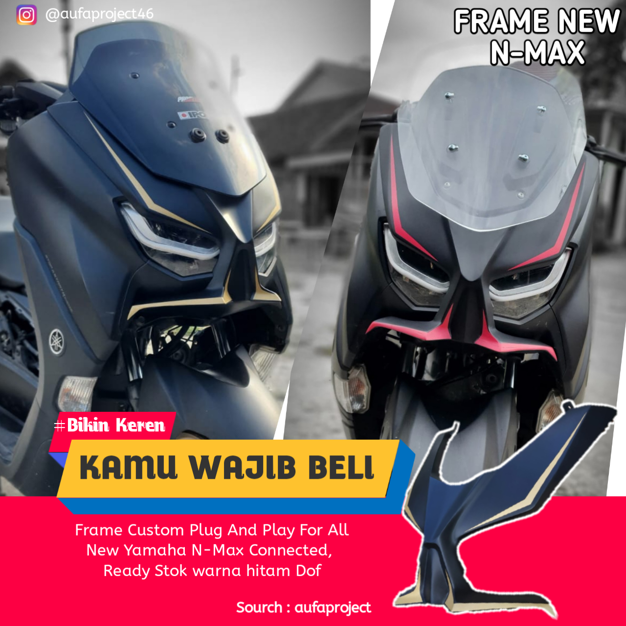 Kedok Atau Topeng All New Nmax 155 | Lazada Indonesia