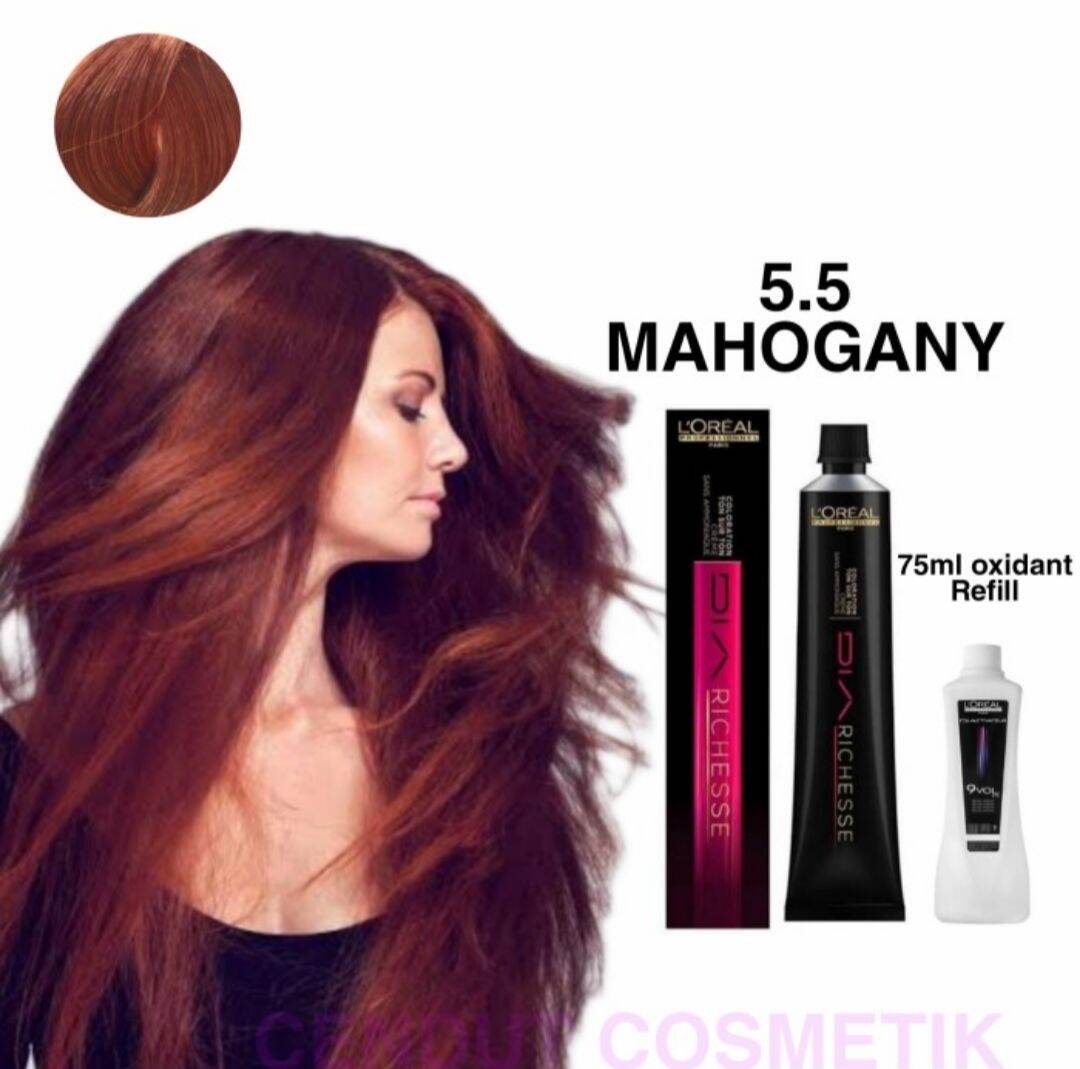 L'oreal diarichesse 5.5 Mahogany toning rambut | Lazada Indonesia