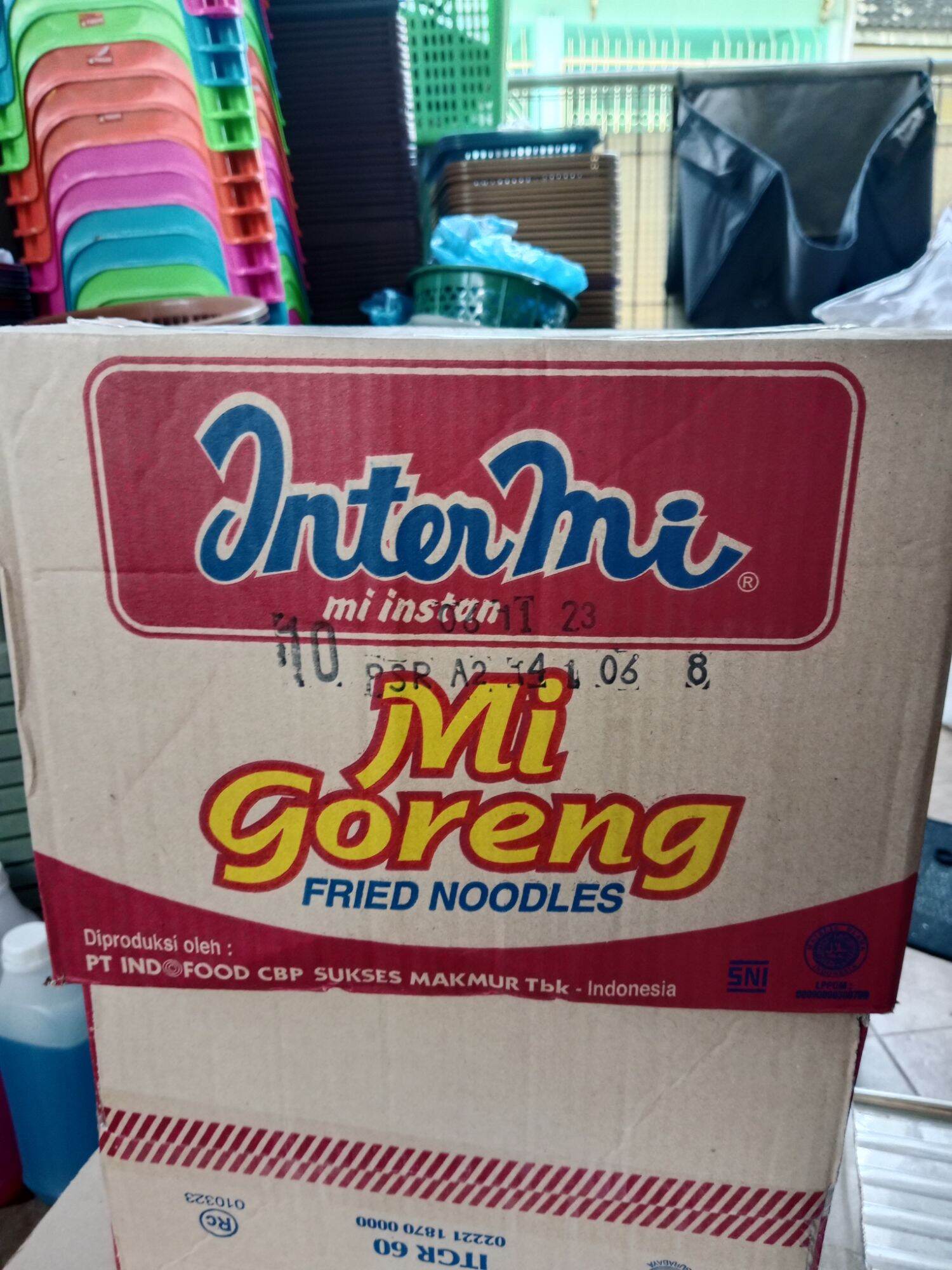 INTERMIE GORENG 1 DUS ISI 40 BUNGKUS/INTERMIE MIE INSTANT GORENG(COD ...