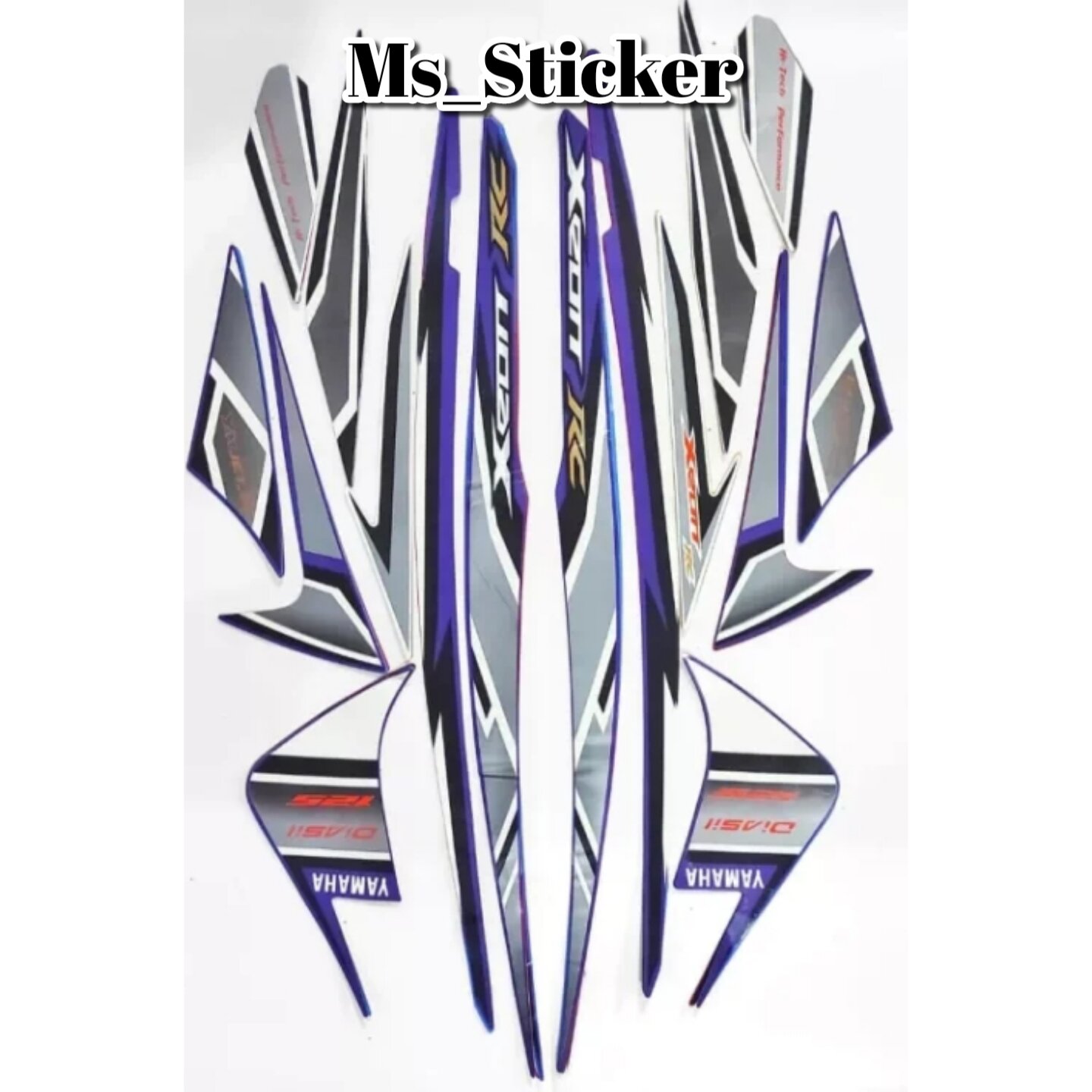 Sticker Striping Stiker Yamaha Xeon Rc 125 Ungu | Lazada Indonesia