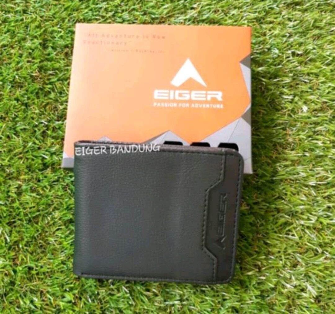ORIGINAL DOMPET LIPAT EIGER PVC TRITAN HORIZONTAL BLACK | Lazada Indonesia