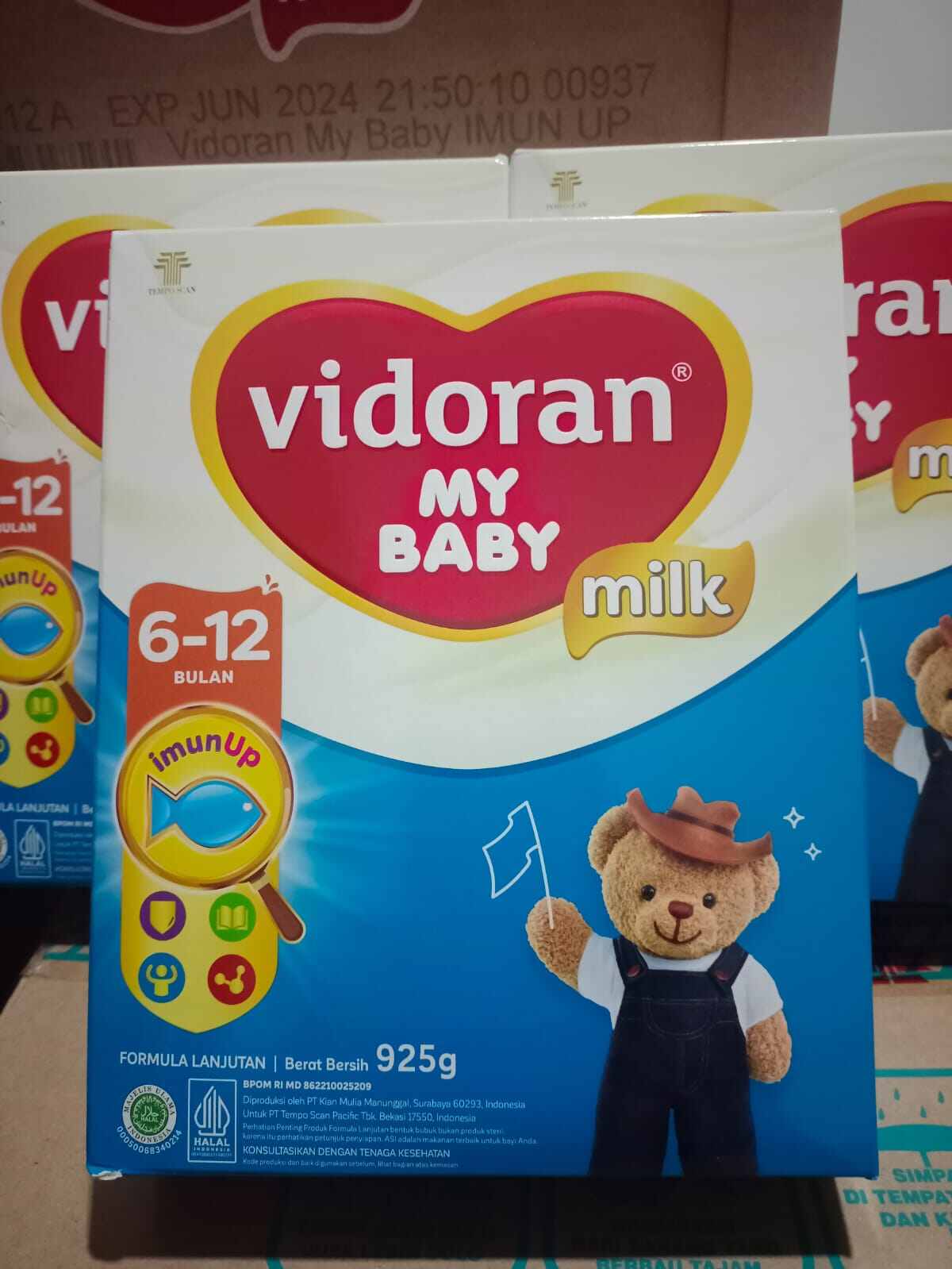 VIDORAN MY BABY MILK IMUN UP 6-12 BULAN 925 G | Lazada Indonesia