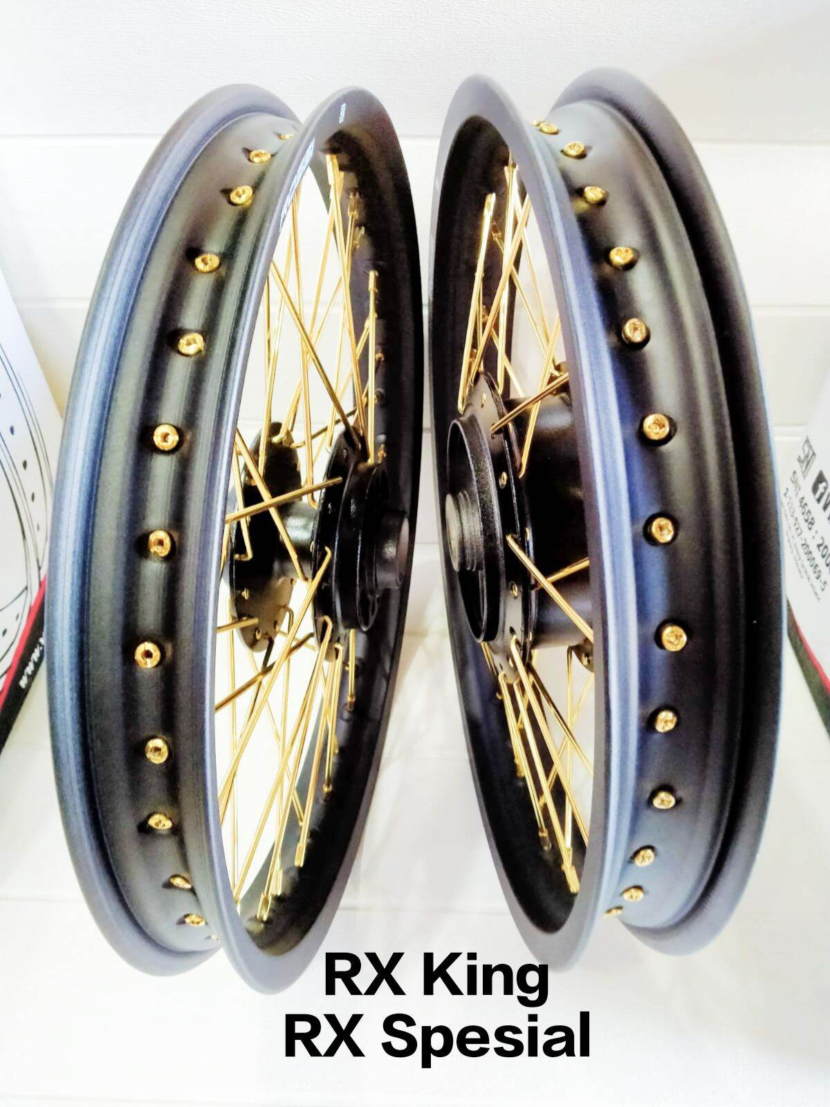 Rossi Original SNI velg jari2 ring 18 paket uk depan 160x18 - Belakang ...